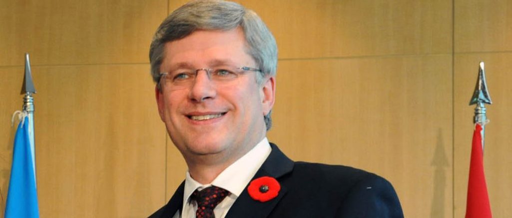 Stephen Harper Meets With Kudlow At White House