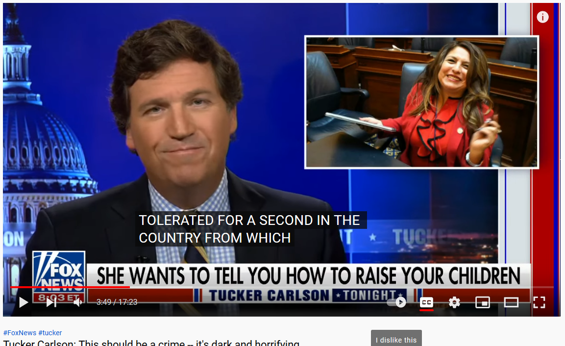 (Open Thread) Snark Attack! — Tucker Carlson Is a Creep
